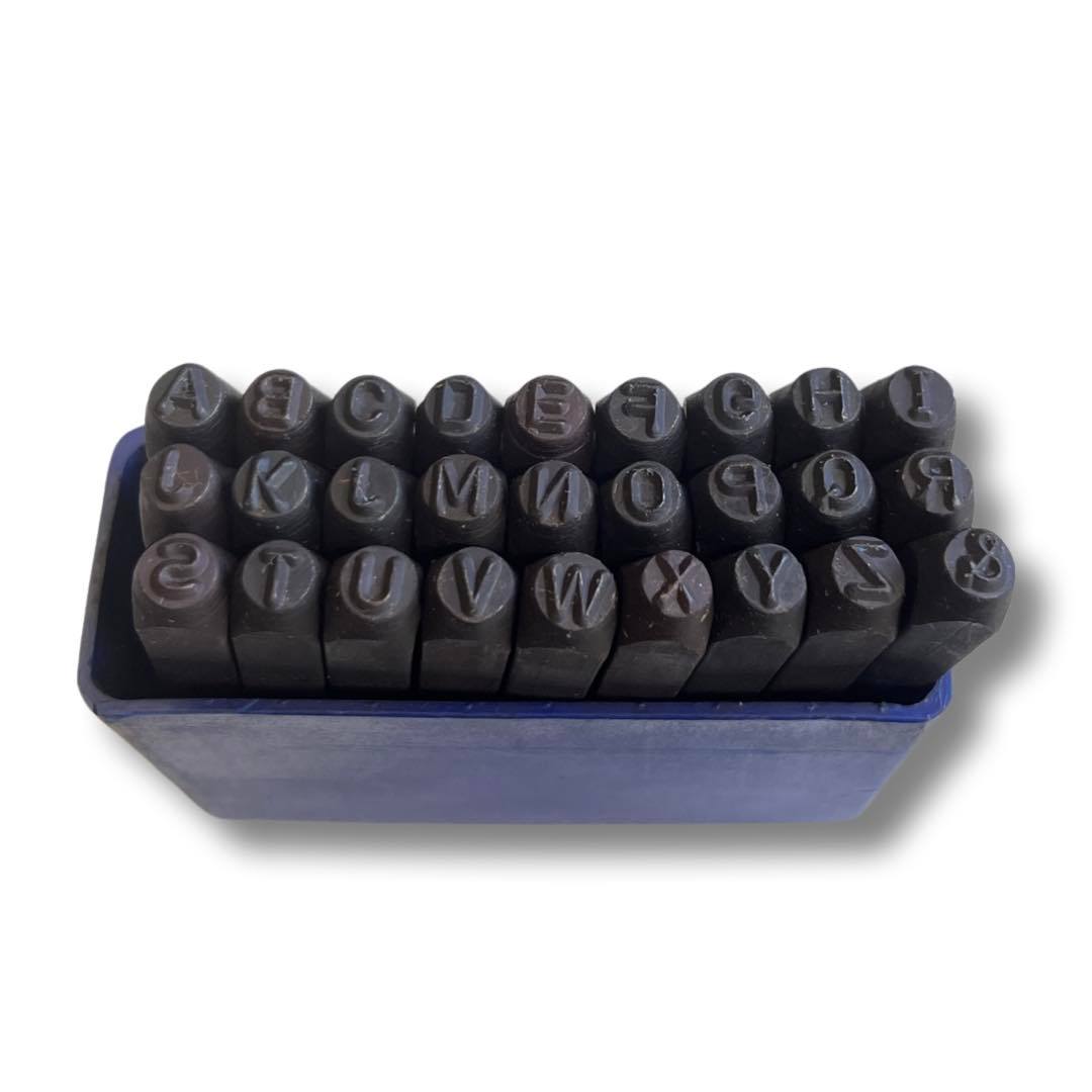 Alphabet Punch Stamp Set 4mm